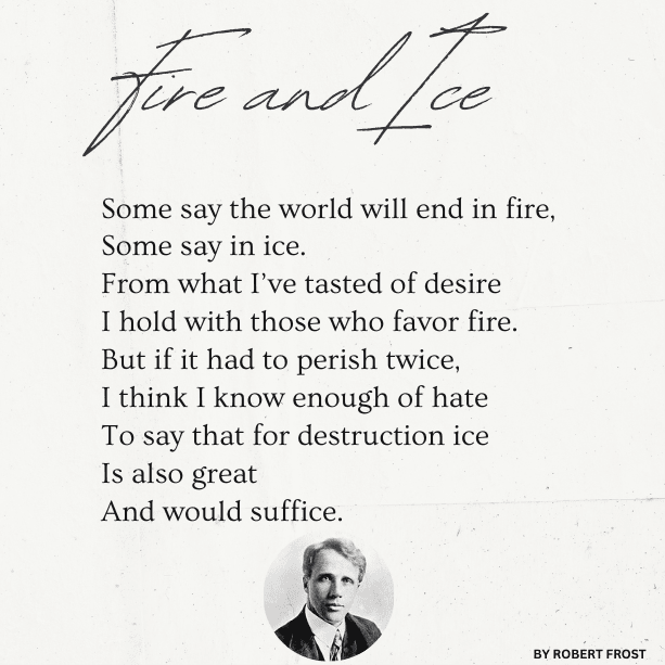 Ice and Fire Poem - Deep Love Poems